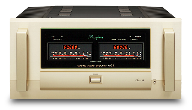 販売終了：展示処分特価 A-75 Accuphase パワーアンプ 正規取扱い専門店AVBOX